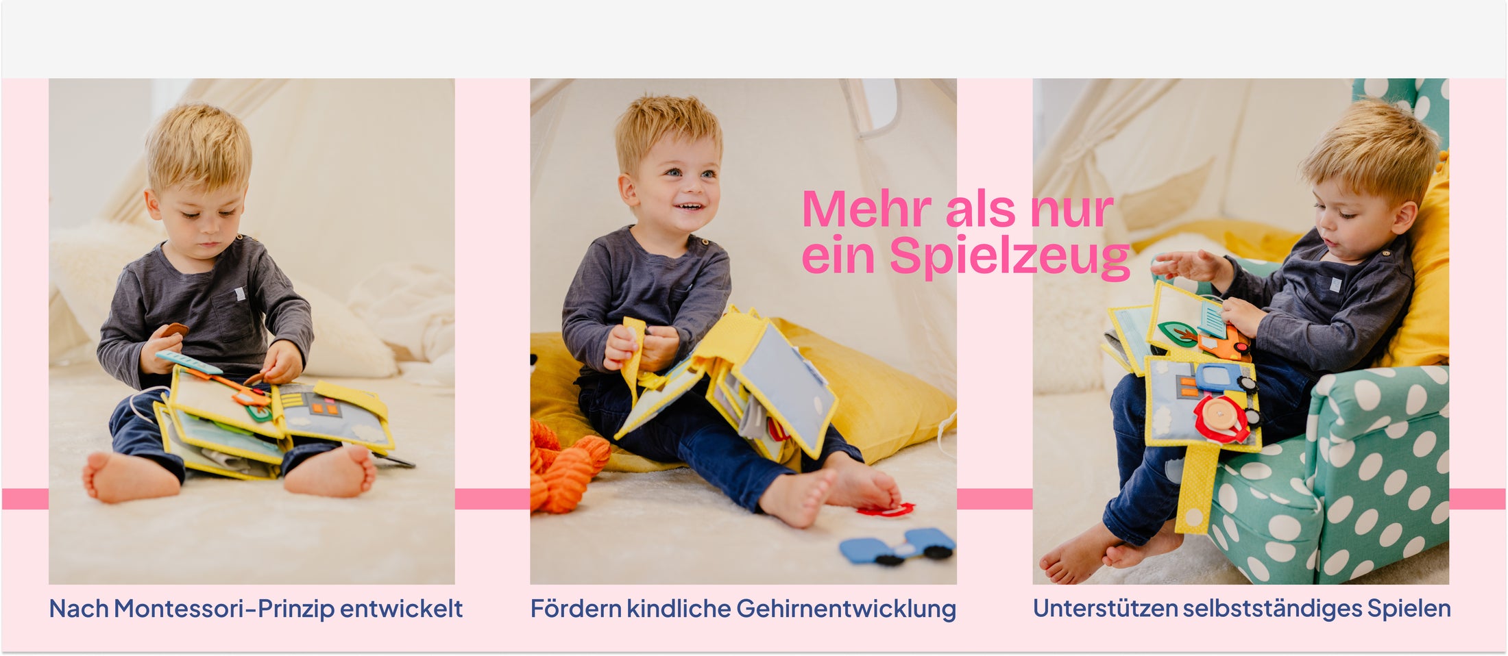 Jolly Designs | Quiet Book For Toddlers in Germany