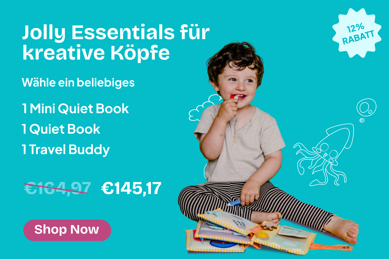 Jolly Designs | Quiet Book For Toddlers in Germany