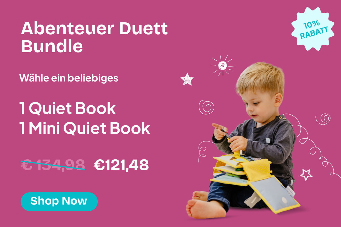 Jolly Designs | Quiet Book For Toddlers in Germany