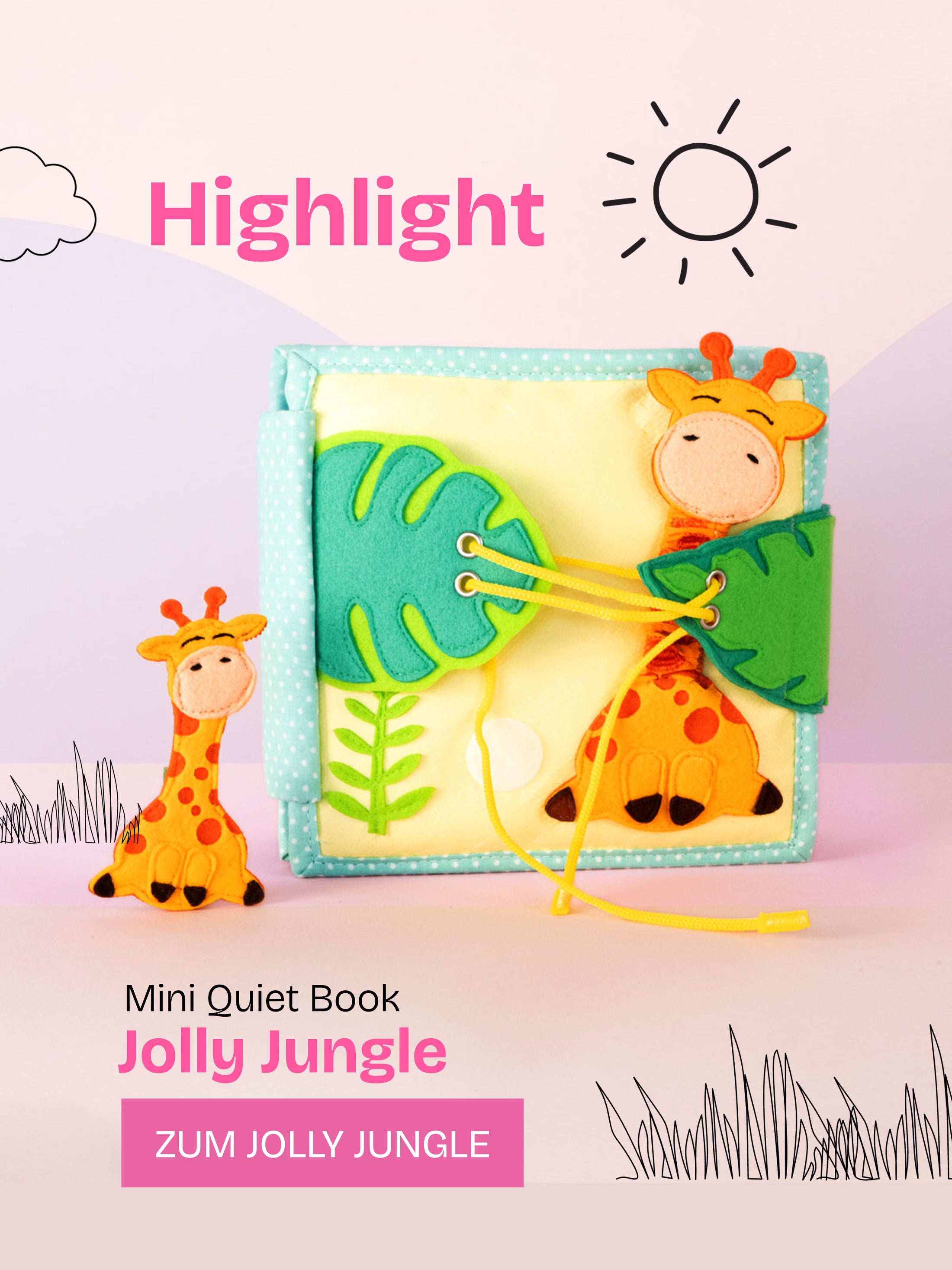 Jolly Designs | Quiet Book For Toddlers in Germany